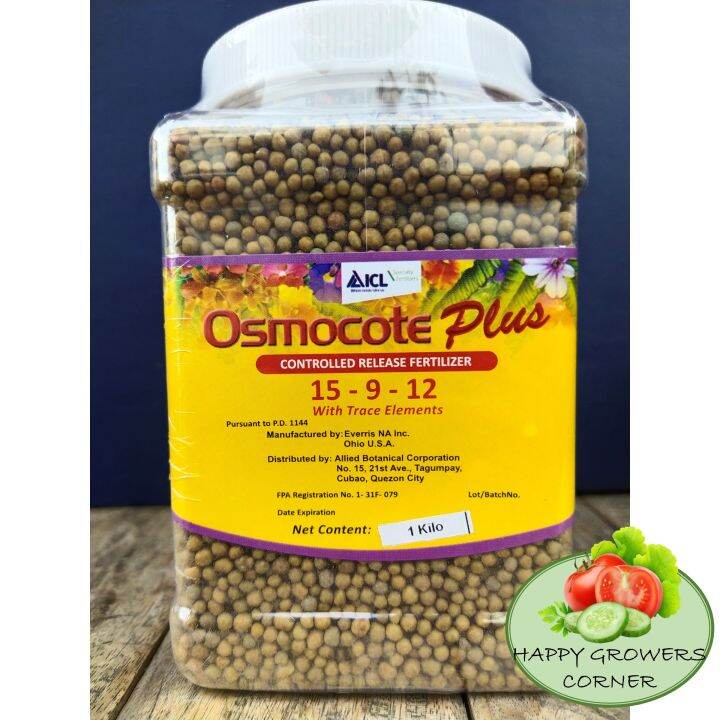 Osmocote Plus 15-9-12 with Trace Elements 1KGS Original Packaging ...