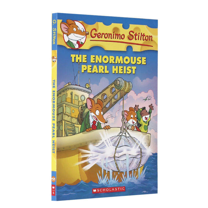 Mouse Reporter the Enomous Pearl Heist Geronimo Stilton Children's Book ...