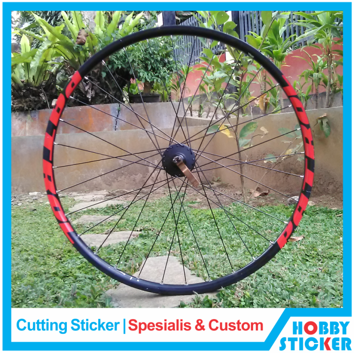 Stiker Rim Patrol Sticker Rims 26 27.5 29 700c Decal Custom | Lazada ...