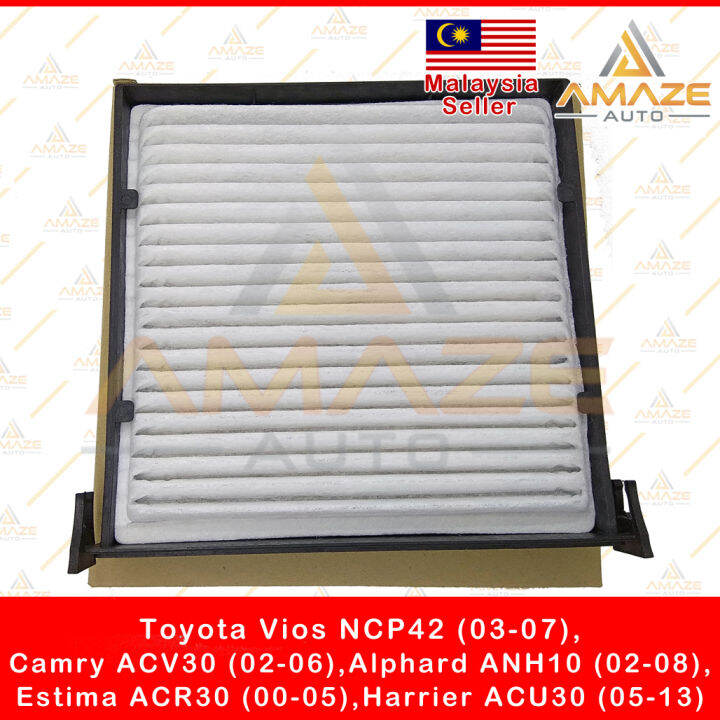Air-Cond Cabin Filter with bracket for Toyota Vios NCP42, Camry ACV30 ...
