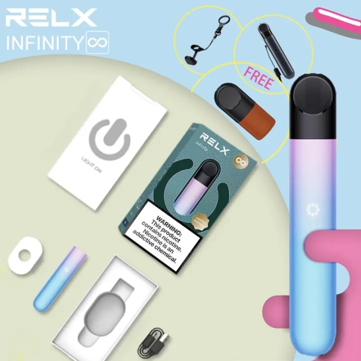 Ready Stock Relx Infinity device kit vape set（1 device kit 1 pod 1 ...