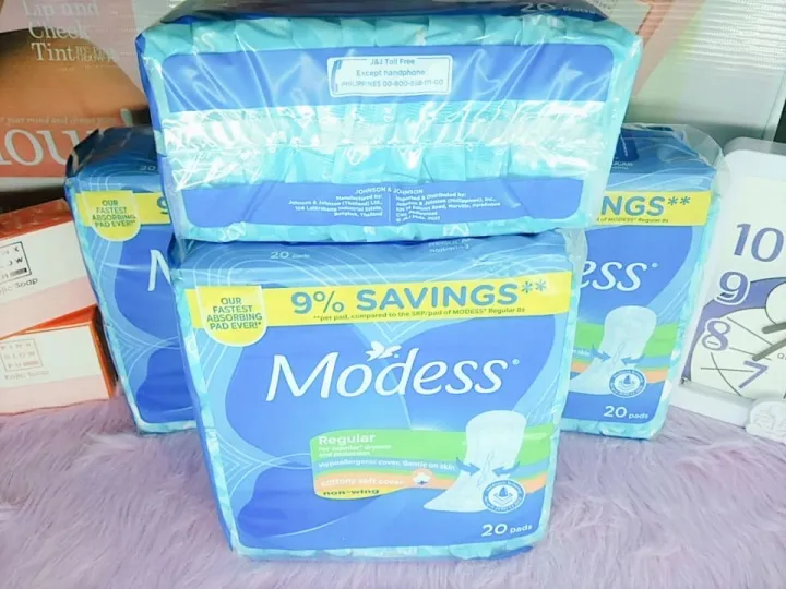 Modess Cottony Soft Non-Wing Sanitary Napkins 20s | Lazada PH