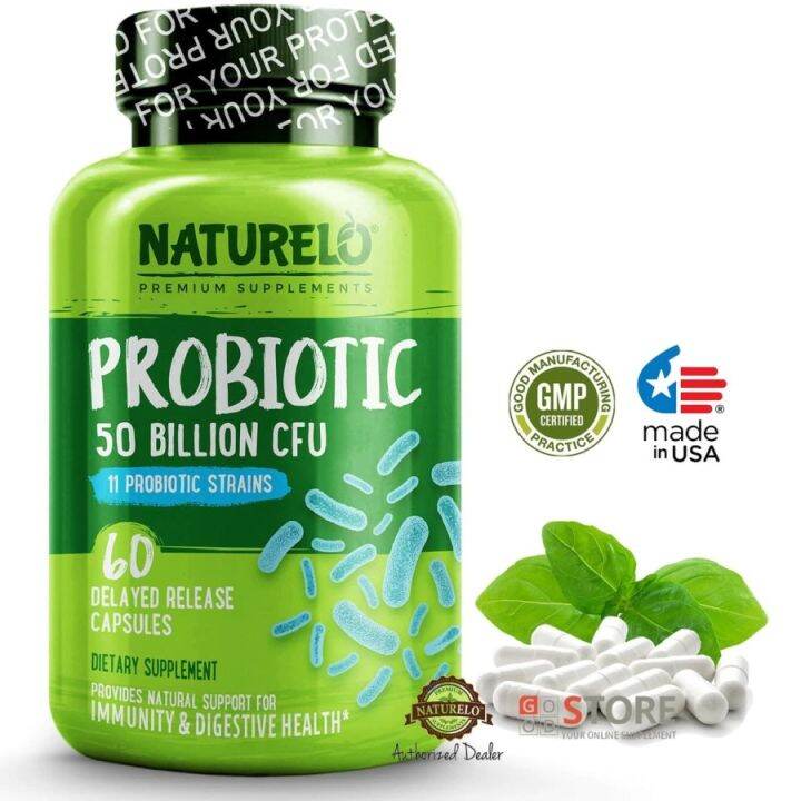 NATURELO Ultra Strength Probiotic One Daily - 60 capsules | Lazada ...
