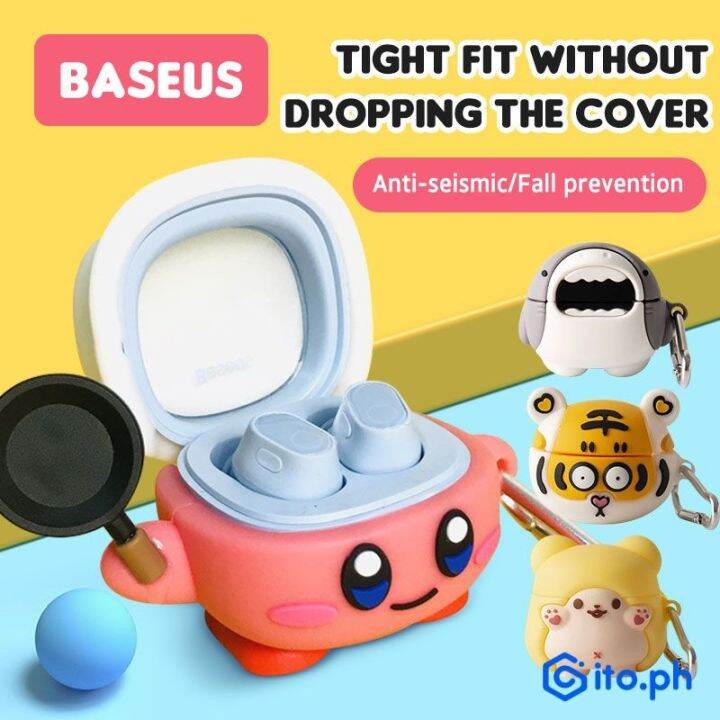 Cute BASEUS WM01/WM02 Case Headphone Cover for Baseus Encok TWS ...
