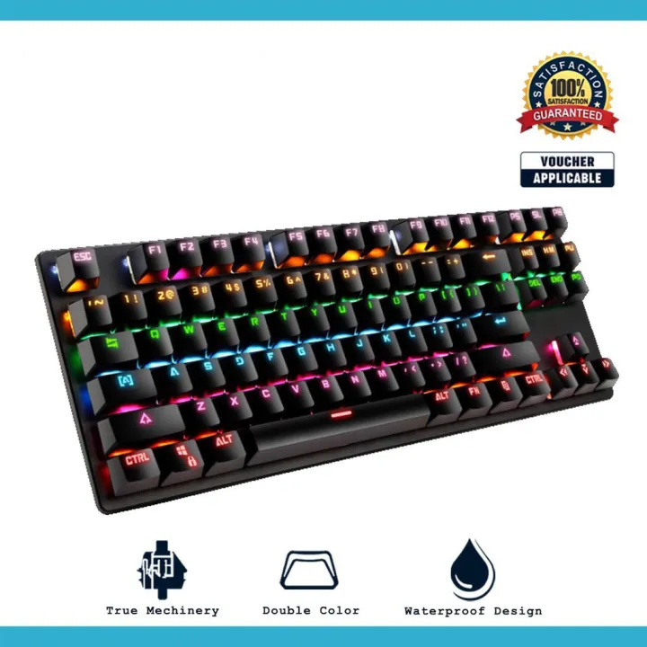 Mechanical Keyboard K880 K550 F2088 Wired Gaming Keyboard USB RPB 104Key Apply to PC laptop ...