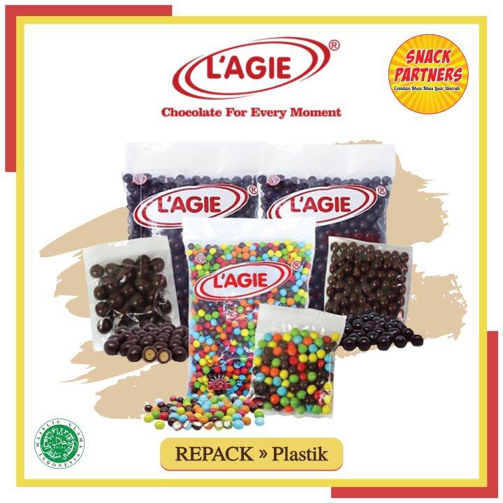 LAGIE / L'AGIE Choco Ball 1 KG / Repack 50 100 500 GR - Big, Mini ...