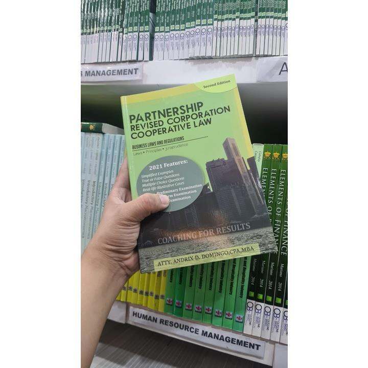 Partnership Revised Corporation Code and Cooperative Law - Atty. Andrix ...