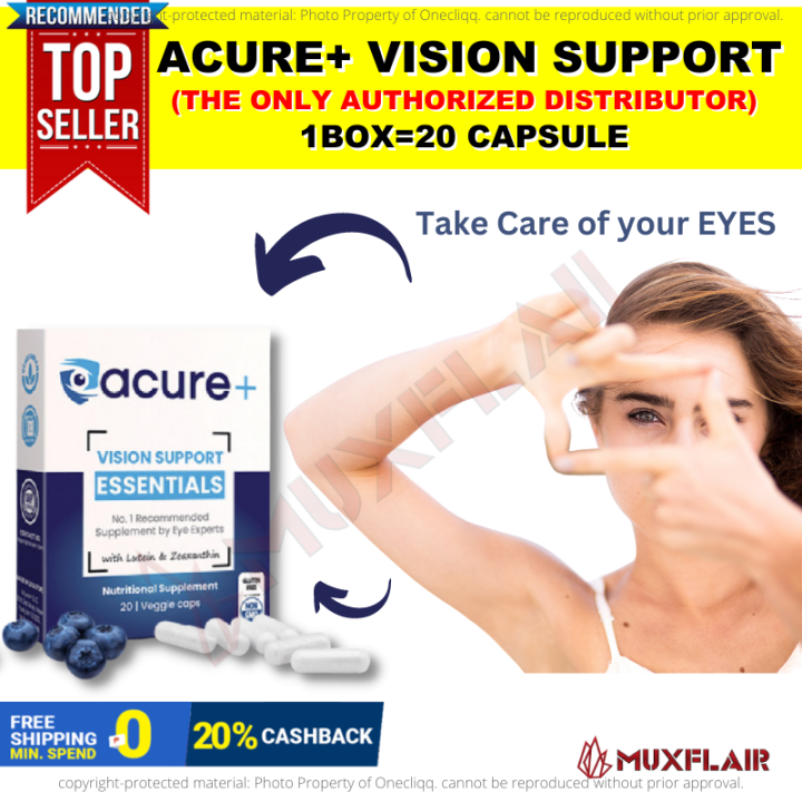 Acure+ 20Capsules For Eye Health, The Ultimate Eye Health Supplement ...