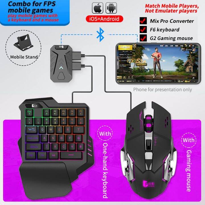 Mix Por Lite Pubg Gaming Keyboard Mouse Combo Mobile Keyboard And Mouse