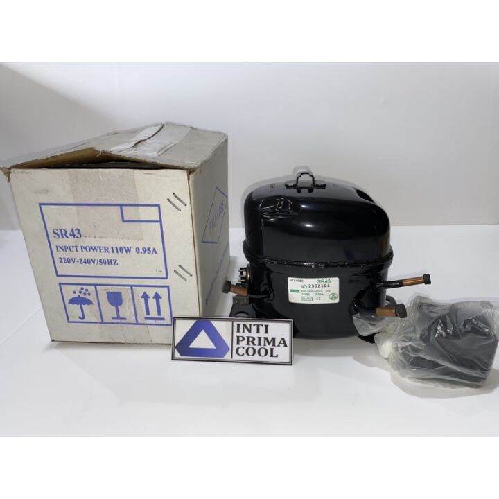 kompresor kulkas 1 pintu / compressor kulkas fuji SR43 1/8 PK | Lazada ...
