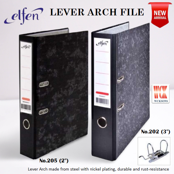 ELFEN LEVER ARCH FILE ( SPINE WIDTH 2 OR 3 INCH ) | Lazada