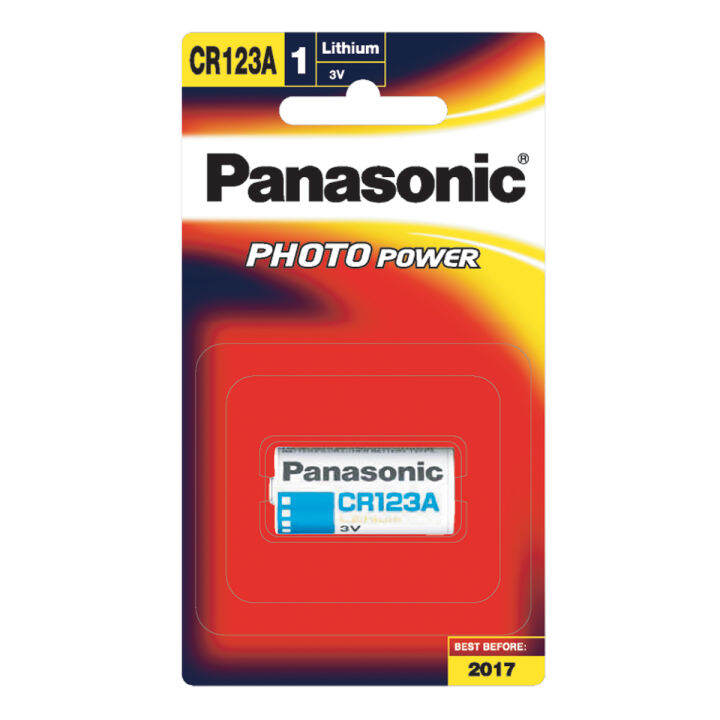 ถ่านลิเธียม Panasonic CR-123W/1BNL (8034020) | Lazada.co.th