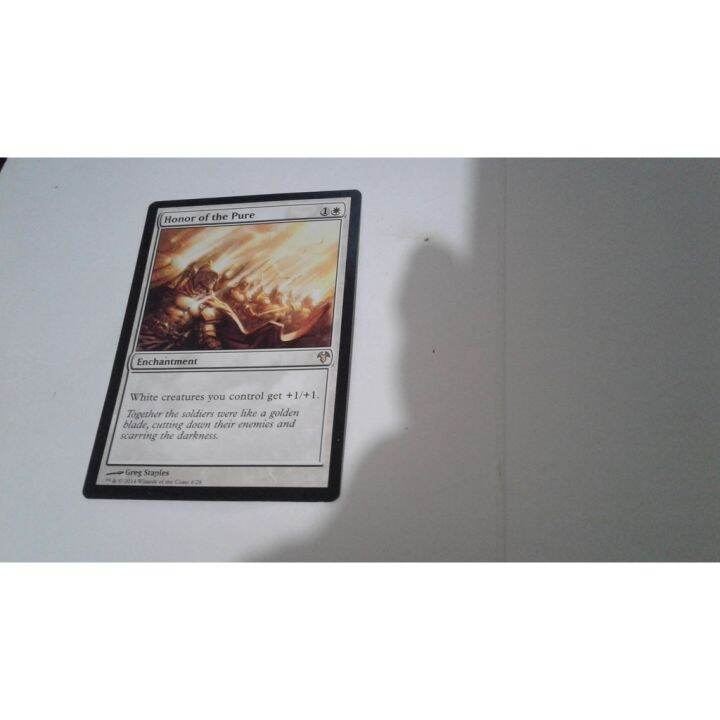 Magic honor of the pure card edh core gideon ajani modern serra ...