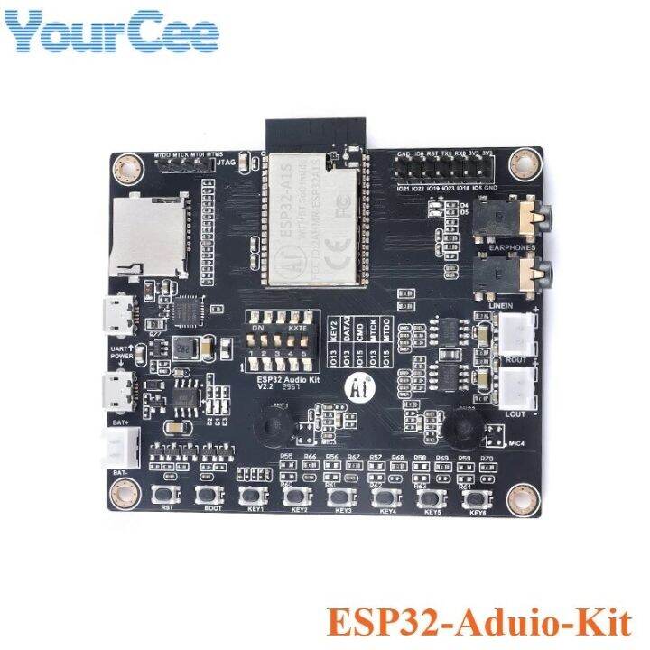 Esp32 Audio Kit Esp32 Aduio โมดูลบอร์ดพัฒนาแกนคู่ Esp32 A1s อนุกรมเป็น