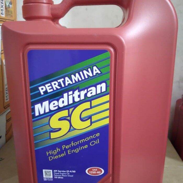 Oli Pertamina Meditran SC 15w-40 10 Liter | Lazada Indonesia