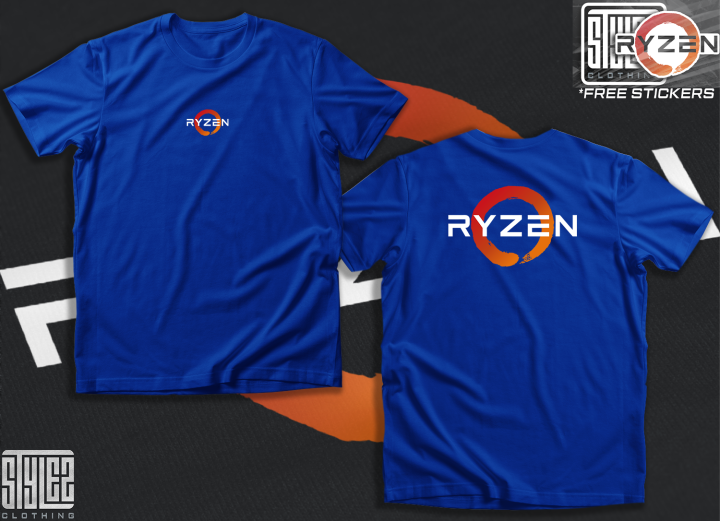 AMD RYZEN FAN LOGO T-SHIRT PCMR | Lazada PH