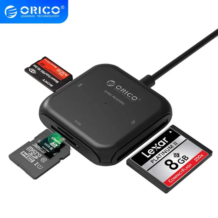 ORICO 4 in 1 USB 3.0 Card Reader Flash Multi Memory Card Reader for TF ...