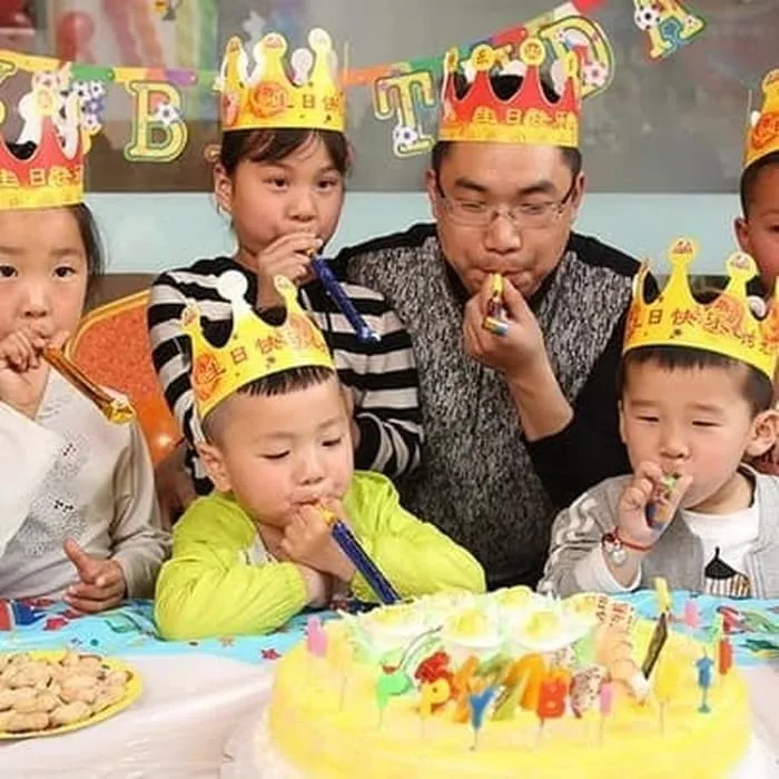 Terompet Ulang Tahun Mini PAKET ISI 10 Terompet Tiup Lidah Pesta Ukuran ...