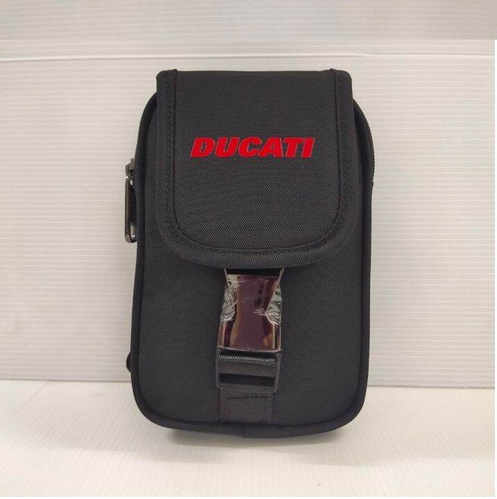 DUCATI Sling Bag กระเป๋าสะพายข้าง Size 18x11.5x5 cm. DCT49 211 สีดำ | Lazada.co.th