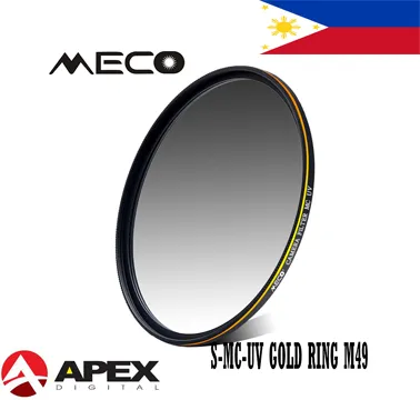 MECO FILTERS MECO MC-UV- GOLD RING M49 | Lazada PH
