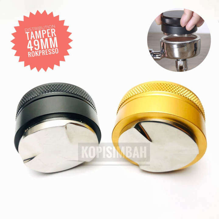 Distribution Tools Espresso Coffee Tamper Macaron 49 mm ROK Presso ...
