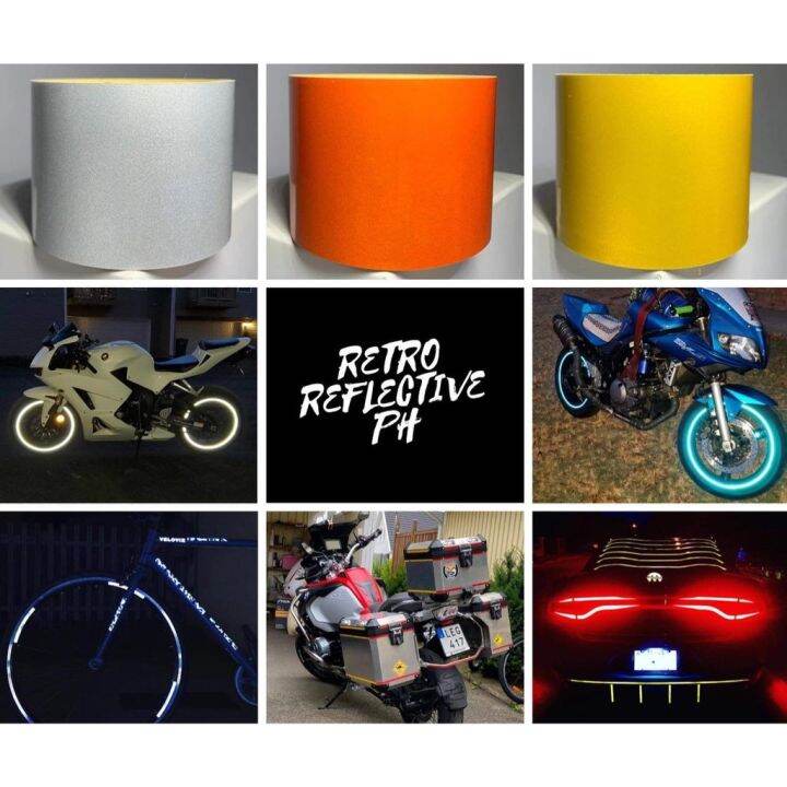 Reflectorized 1/2/3/4 Inches x 40/50 FT Warning devices Signage ...