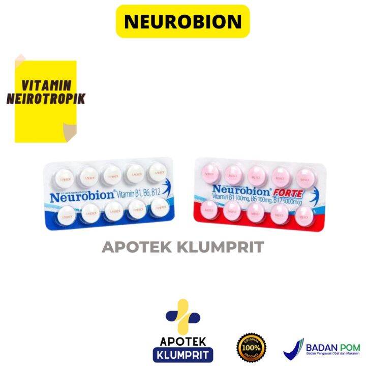 NEUROBION FORTE TABLET/ NEUROBION TABLET / Vitamin Neurotropik | Lazada ...