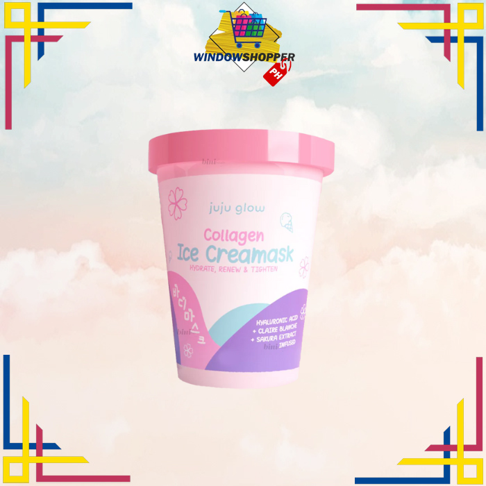 WindowShopper | JUJU GLOW ICE CREAM MASK It seals in moisture for ...