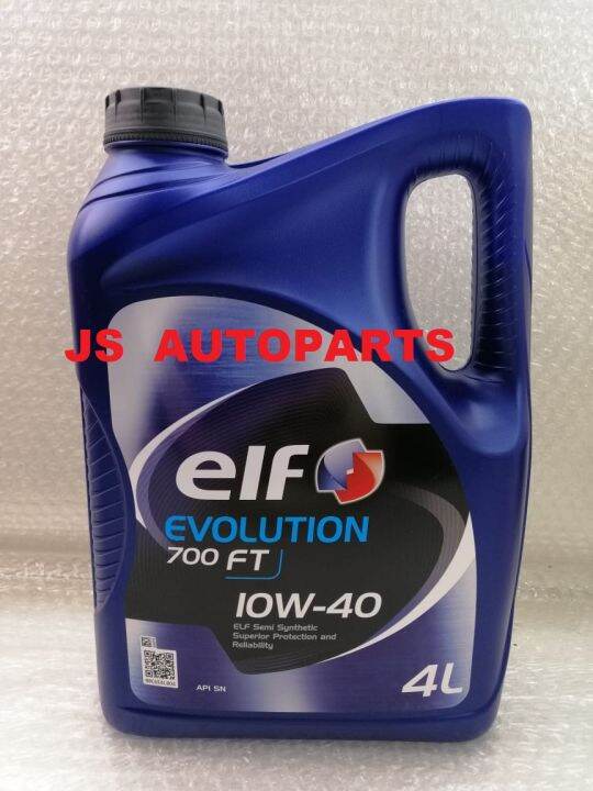 Original ELF Semi Synthetic Engine Oil Evolution 700 FT (10W-40) (4 ...