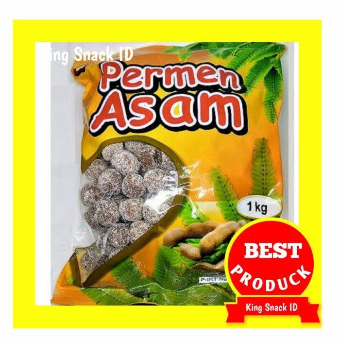500 GR Permen Asem Jawa Bulat Asam / Permen Gula Asem Jadul Kiloan ...