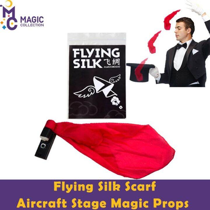 1 Flying Silk Scarf Aircraft Stage Magic Props Retail And Wholesale ...