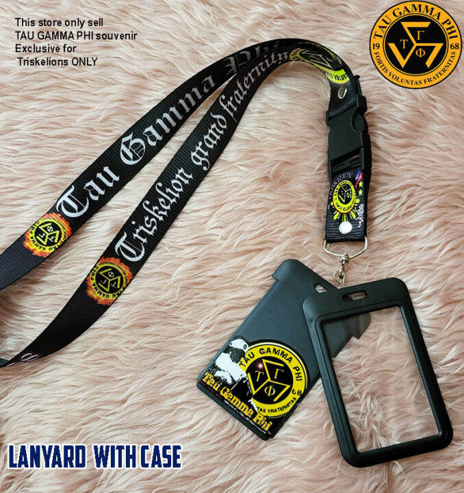 TAU GAMMA PHI TRISKELION LANYARD ID SLING ID LACE | Lazada PH