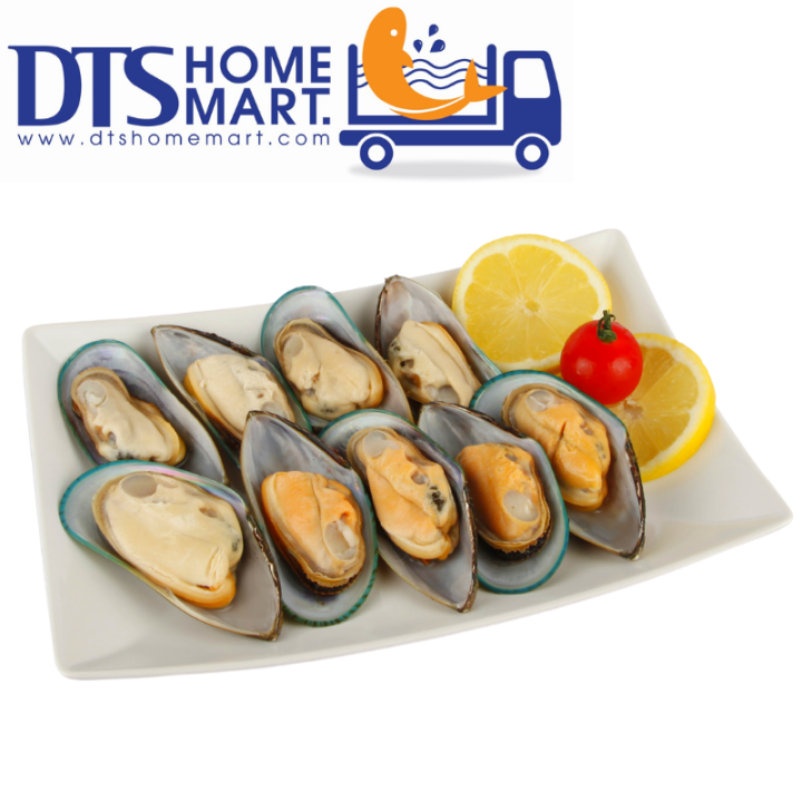 New Zealand Half Shell Mussel 1kg 纽西兰半壳青蚝 | Lazada