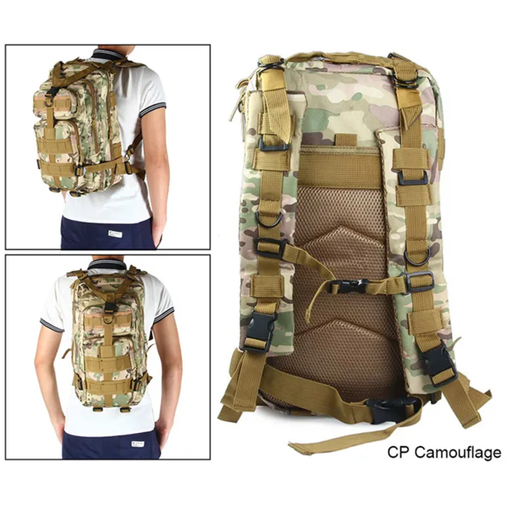 25L Military Bag Army Tactical Outdoor Camping Backpack Oxford | Lazada PH