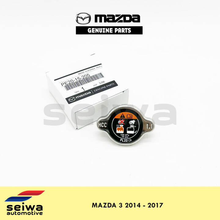 [2014 - 2017 1.6L / 2.0L] Mazda 3 Radiator Cap - Genuine Mazda Auto ...
