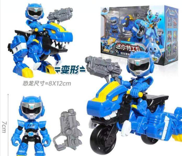 Eiffel 2022 Newest Mini Force Transformation Toys Action Figures ...