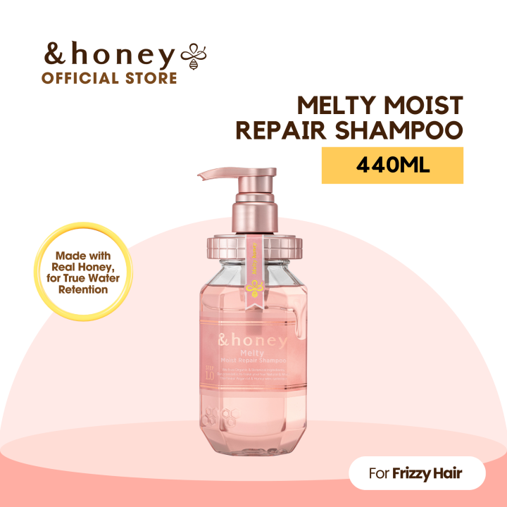 And Honey Melty Moist Repair Shampoo 440ml - & honey Made in Japan | Lazada PH