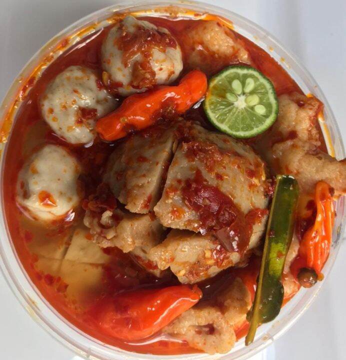 Bakso Pentol Mercon Super Pedas Khas Bandung Kemasan Baso Daging Sapi ...