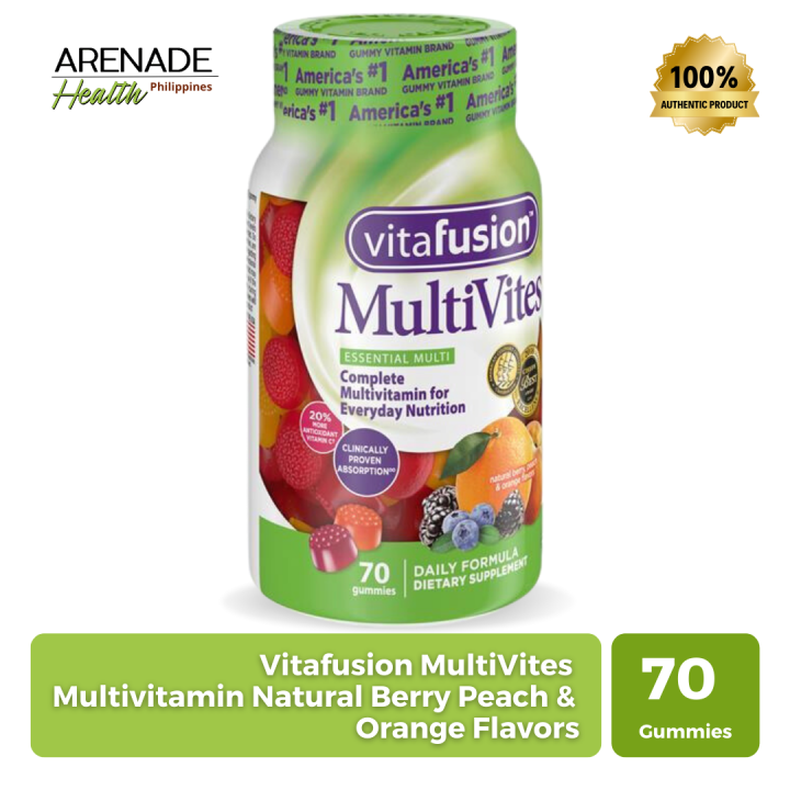 Vitafusion MultiVites Essential Multi Complete Multivitamin for ...