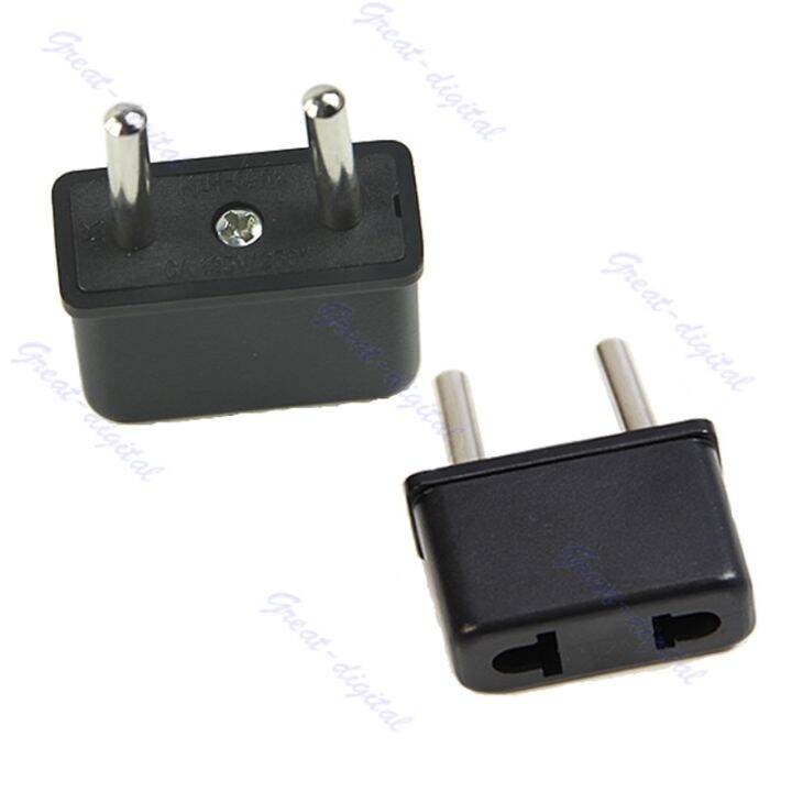 Original US To EU Europe 220v Standard Ac Power Plug Adapter Outlet ...