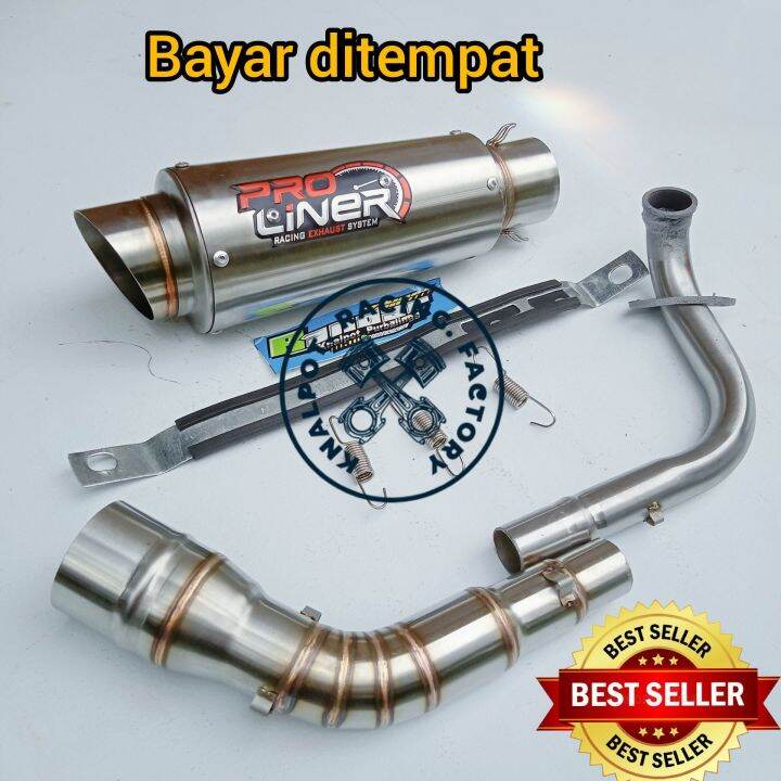 KNALPOT RACING SUARA GARANG PRO LINER NMAX BEAT MIO AEROX PCX DLL FULL ...