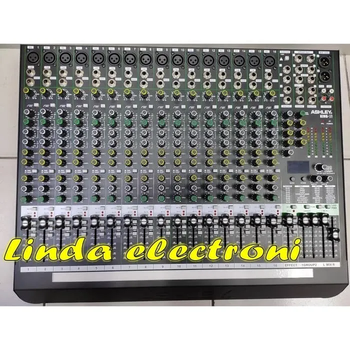 Mixer Ashley King 16 Original 16 Channel Multi Effect 199 Dsp king16 ...