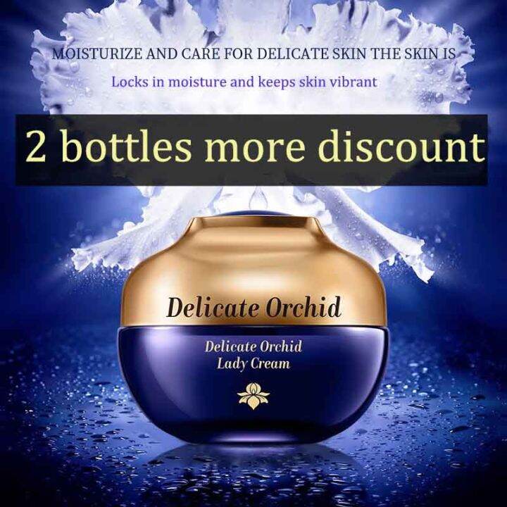 Orchid lady cream whitening and moisturizing to remove dark yellow ...