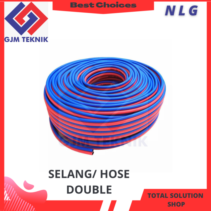 Selang Las Double NLG Welding Hose Blender Las Potong Karbit OXY LPG ...