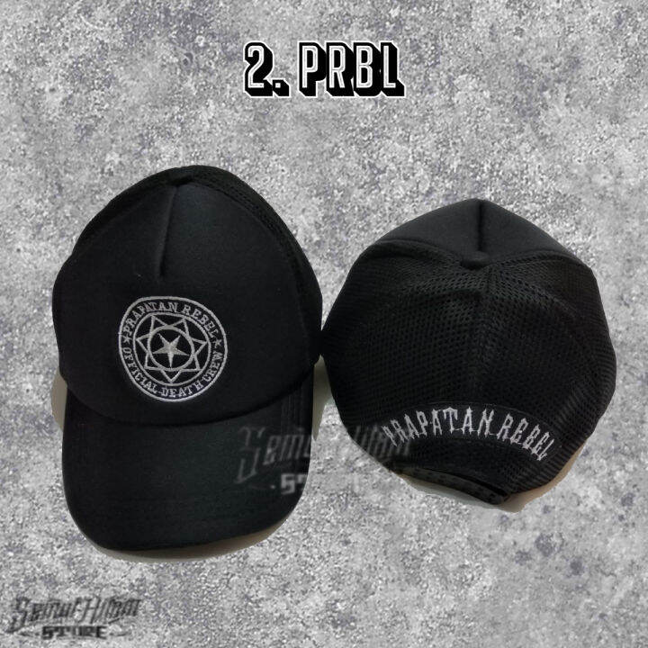 Prapatan Rebel Topi Band Musik Metal Punk Hardcore PRBL 2 | Lazada Indonesia