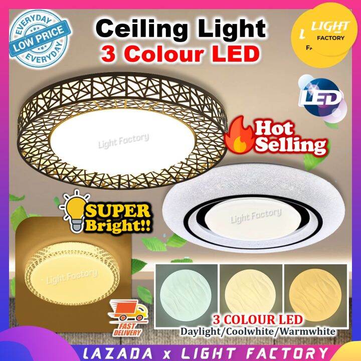 🔥HOT🔥 3 Colour LED Ceiling Light Surface Mounted Round Shape Ceiling ... 🔥HOT🔥 3 Colour LED Ceiling Light Surface Mounted Round Shape Ceiling ...