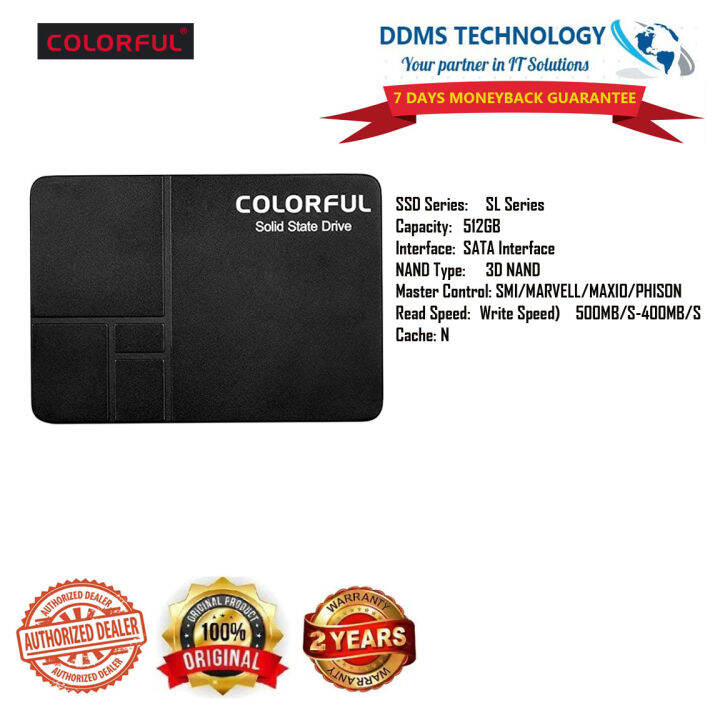 COLORFUL SSD 512GB SL500 | Lazada PH