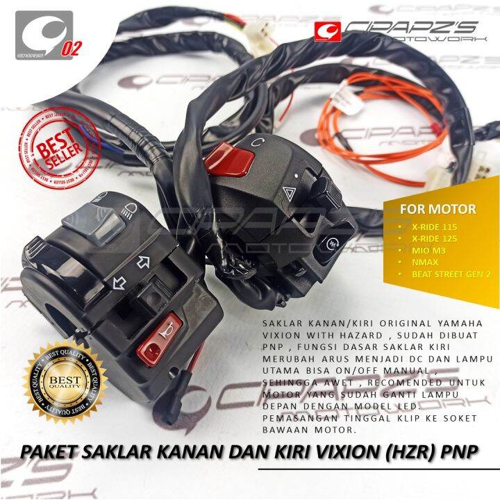 Saklar xride / saklar beat street / saklar nmax GEN 1 / saklar mio m3 ...