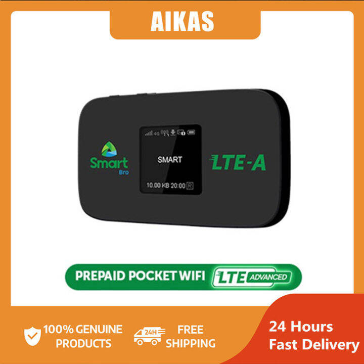 SMART Bro Prepaid LTE-A Pocket WiFi Advanced (ZTE-MF971RS) | Lazada PH