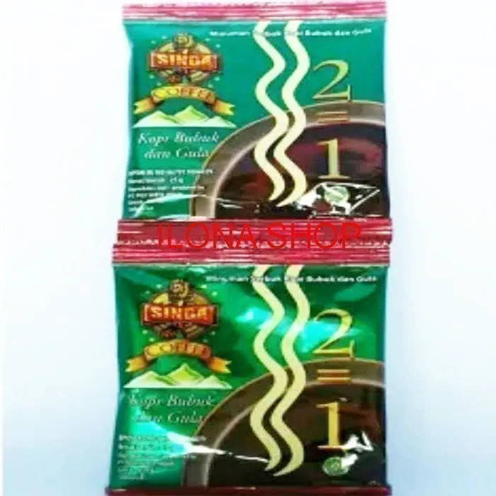 KOPI SINGA 2 IN 1 RENCENG | Lazada Indonesia